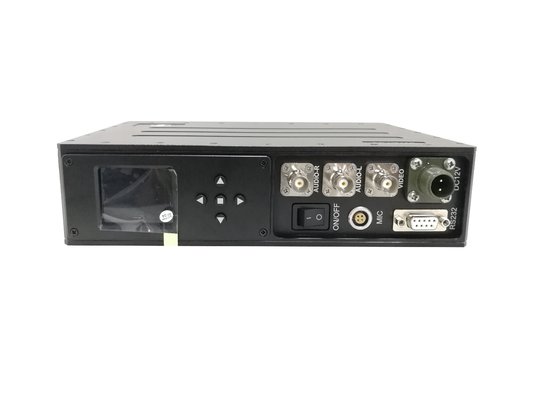 manpack COFDM wireless video and 2 way talking transmission system