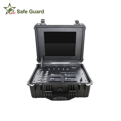 portable 4 channel wireless COFDM video transmission set