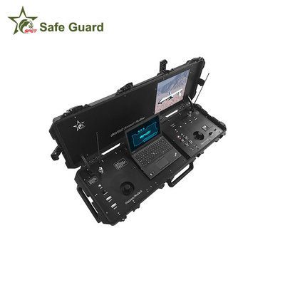 Portable Ground Control Station (GCS) UAV video surveillance system