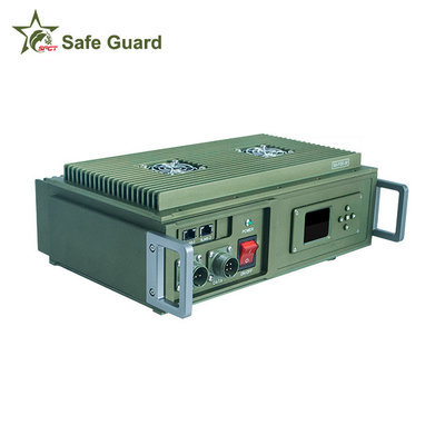 Tactical wireless COFDM digital video data Ethernet transceiver