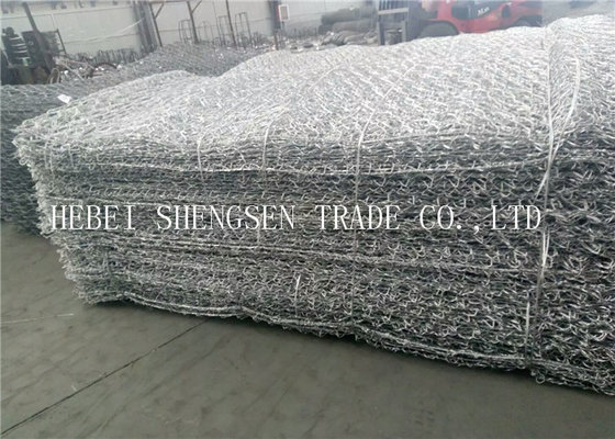 2.0 - 4.0mm Hexagonal Wire Netting Gabion Mesh Wire 2 x 1 x 1 For Protection