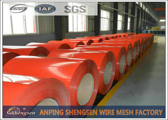 Corrugated Corrugated Tin Roofing Sheets Galvanized Surface 1.25m Size