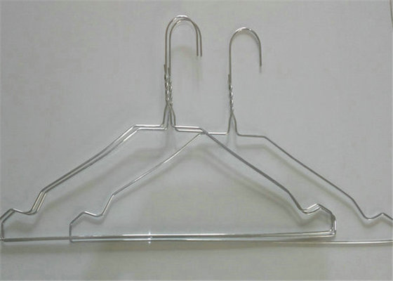 Galvanized Laundry Wire Clothes Hangers Anti - Rust For Clothes Dry Cleaning