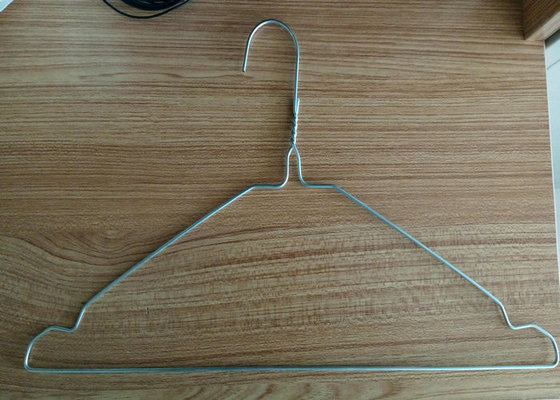 Customized Color Recyclable Wire Coat Hangers Non - Pollution Eco - Friendly Material