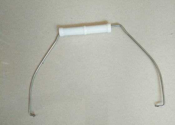 Electro Galvanized Steel Wire Bucket Handles  With Plastic Pipe Fit 3L Oil Bucket