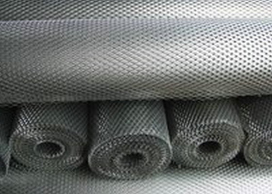 Stainless Steel Stretch Flattened Expanded Sheet Anti Corrosive Customize Design