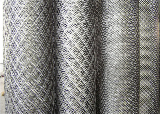 Stainless Steel Expanded Mesh / Expanded Wire Mesh With 1.2m Width Size
