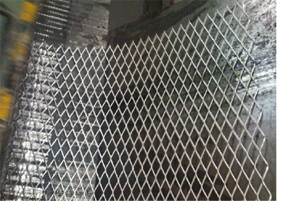 Aluminium Decorative Expanded Metal Mesh With 0.3 Mm - 2 Mm Thickness