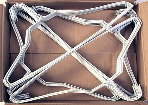 16 Inches 1.9mm Laundry Powder Coating Hangers For Midle East High Temperature Resistance