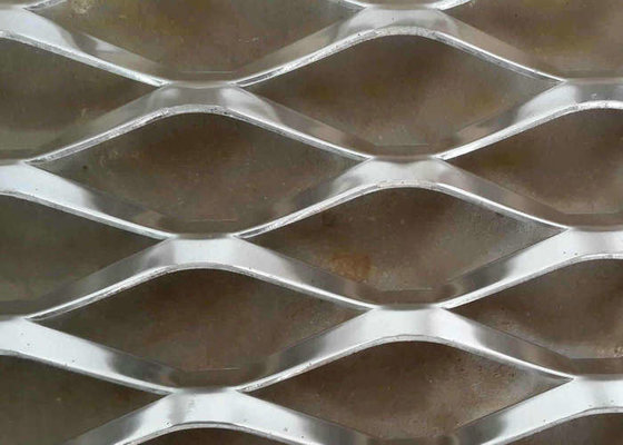 Aluminium Expanded Steel Diamond Mesh For Construction Building Material