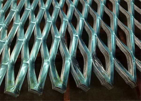 0.5-5mm Dia Outdoor Expanded Metal Mesh Construction Wire Mesh Anti - Corrosive