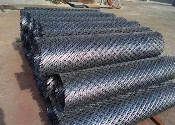 4'X8' 2mm Thickness Galvanized Expanded Metal Mesh For Chicken Cage 15x30mm Size