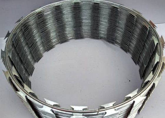 Poland 900mm Coil Thermal BTO-22 Concertina Razor Barbed Wire 0.5mm Thickness