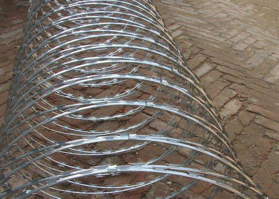 Professional BTO-22 Security Concertina Razor Barbed Wire Hot Dieed Galvanized