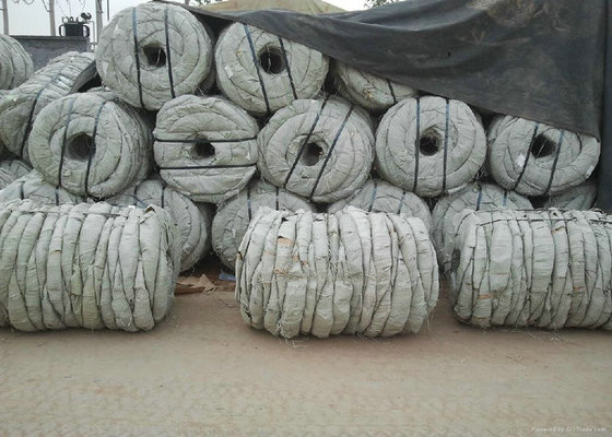 Coiled Razor Blade Barbed Wire With Double Twist Q195 Iron Multi Colors