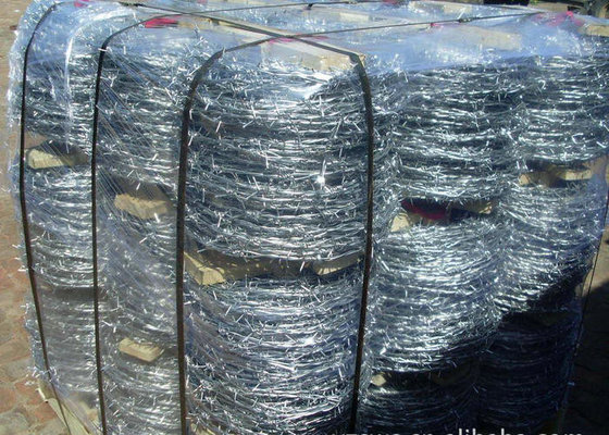 ISO9001 Hot Dipped Galvanized Razor Barbed Wire For Fencing 1.5cm - 3cm