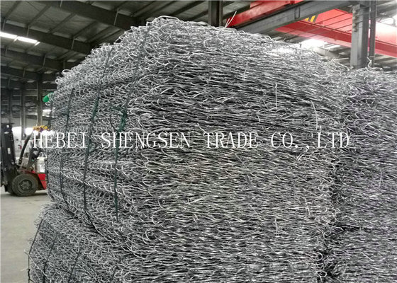 Galvanize Gabion Wire Mesh Double Twist Hexagonal Mesh Low Carbon Steel