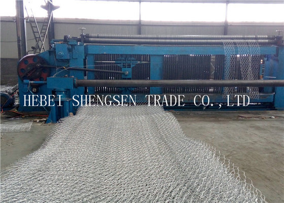2 x 1 x 1 Galvanized Hexagonal Gabion Box 2.0 - 4.0mm In Green Colors