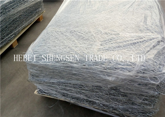 River Protection Hexagonal Wire Mesh , 2.0 - 4.0mm Wire Mesh Gabions