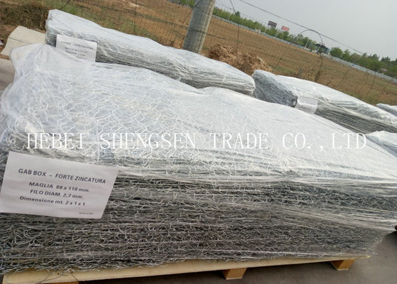 Economic Gabion Wire Mesh / Hexagonal Wire Netting Corrosion Resistant