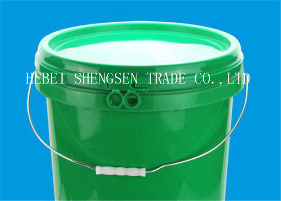 White Color Grip Replacement Bucket Handles , Metal Handles For Buckets