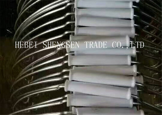 Galvanized Wire Bucket Handles Fit American Market With Black / White Grip