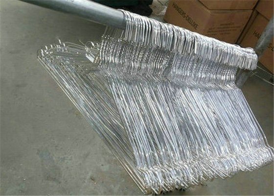 Anti Slip Coated Wire Hangers / Wire Cloth Hanger 750 - 850N / Mm2 Tensile Strength