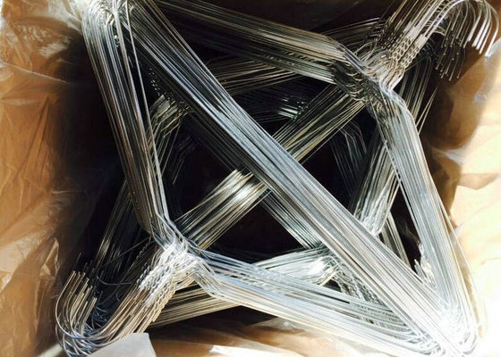 1.88 Mm Galvanized Wire Hangers Heavy Metal Coat Hangers Fashion Style