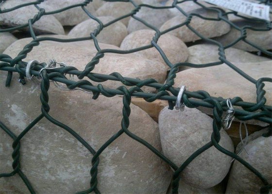 Bridge Protection Welded Mesh Gabions Low Carbon Steel Wire Material