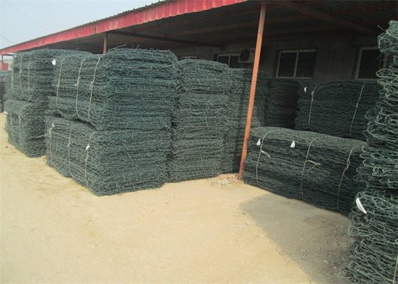 Bridge Protection Welded Mesh Gabions Low Carbon Steel Wire Material