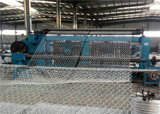 Easily Construct Welded Wire Mesh Gabions Hexagonal Hole Shape For Flood Bank