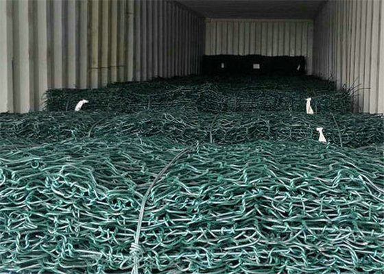 8x10 Aperture Stone Cage Wire Mesh 2m*1m*1m Rock Cages For Retaining Walls
