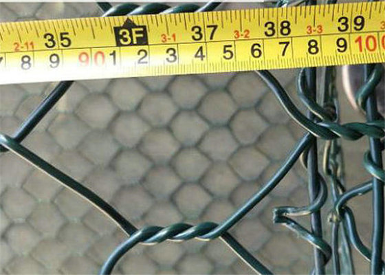 8x10 Aperture Stone Cage Wire Mesh 2m*1m*1m Rock Cages For Retaining Walls