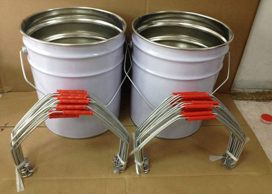 High Tensile Galvanized Wire Bucket Handles / Handles For Buckets 20 - 25cm Size
