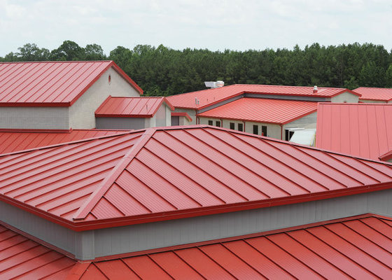 914 - 1250mm Width Corrugated Galvanized Steel Sheets / Steel Roofing Sheets