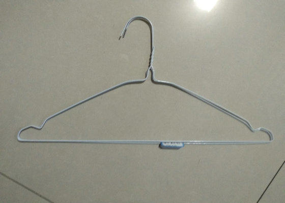 Fashion Style Powder Coating Hangers Steel Wires Material For Men Clothes Store
