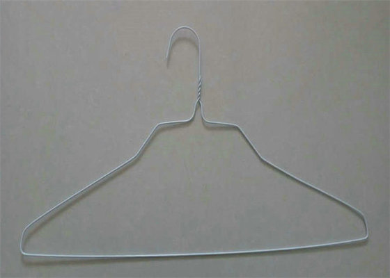 Wire Clothes Hangers Powder Coating Hangers Low Carbon Steel Wire Material