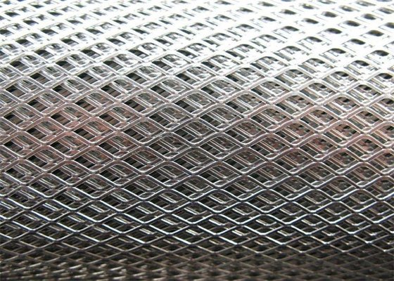 Flattened expanded metal mesh with 4x8 feet size for screening