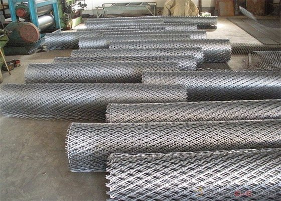 Flattened expanded metal mesh with 4x8 feet size for screening