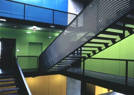 Factory price Black color expanded metal mesh 11.15kg/m2 weight