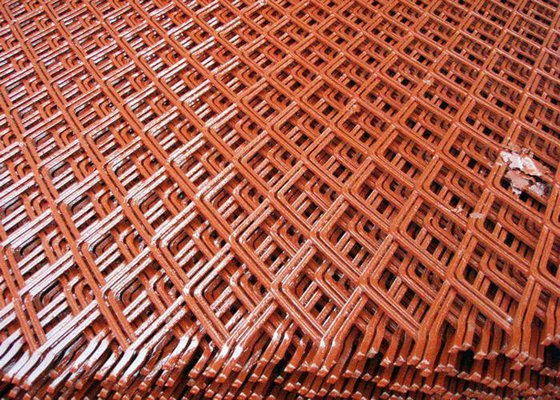 Stainless Steel Stretch Flattened Expanded Sheet Anti Corrosive Customize Design
