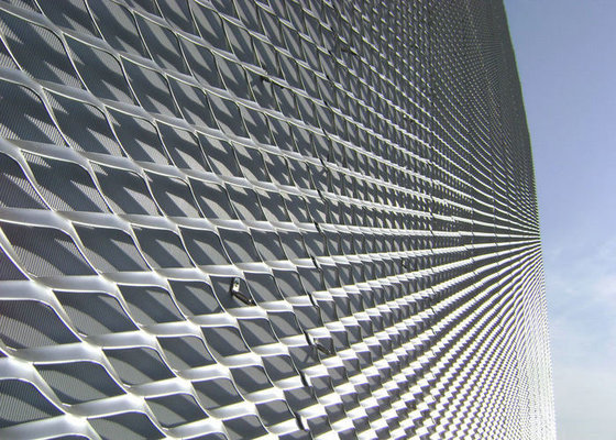 Galvanized Heavy Thickness Expanded Metal Sheet Applied Wall Decoration