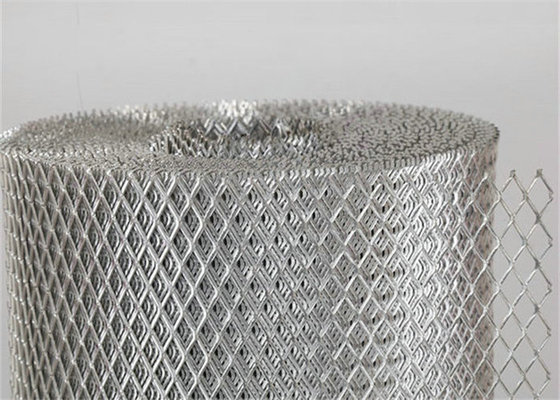 304 Stainless Steel Expanded Steel Mesh Sheets With 9 Gauge Thickness