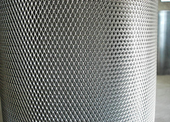 Stainless Steel Expanded Mesh / Expanded Wire Mesh With 1.2m Width Size