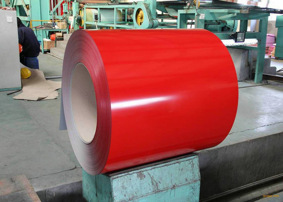 Q195 Material Galvanized Steel Coil Multi Color Powder Coated Surface Treatment