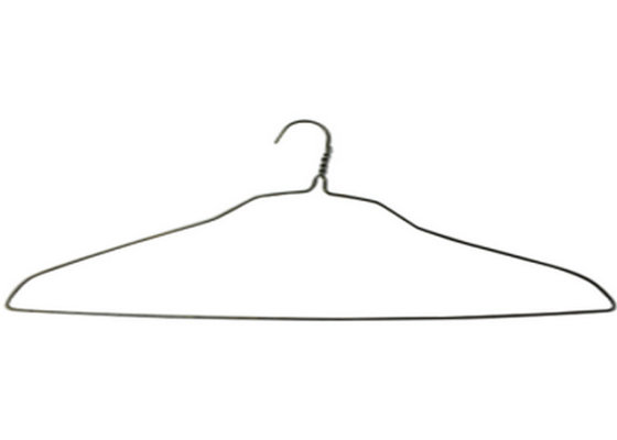Multi Color Metal Coat Hangers 1.8 Mm - 2.3 Mm Wire Gauge For Laundry Shop