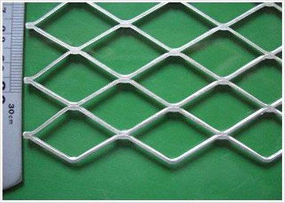Aluminium Decorative Expanded Metal Mesh With 0.3 Mm - 2 Mm Thickness