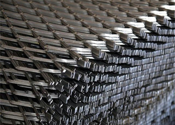 Durable Stainless Steel Expanded Metal Mesh Bright Surface For Air Filter
