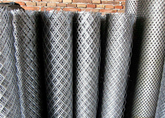 Stretched Perforated Expanded Aluminium Mesh / Expanded Metal Screen Fit Gutter Guards