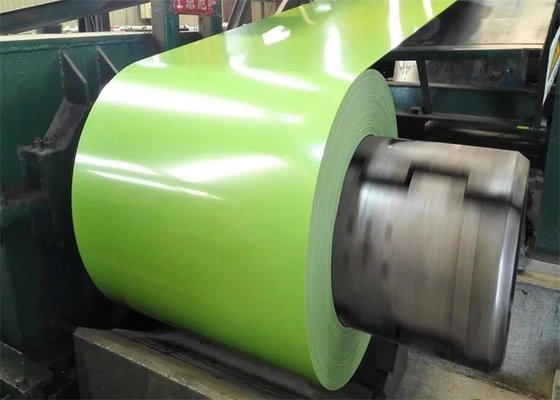 RAL 9006 Color Coated Coil Sheet Metal Ppgi Roofing Coils 0.15mm - 2.0mm Thickness
